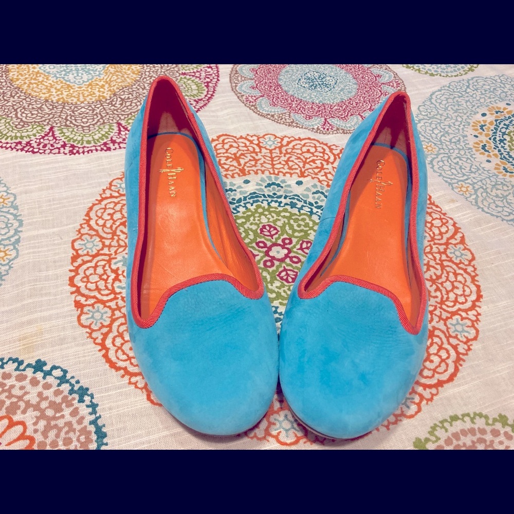 Cole Hann Air Morgan Slipper Teal Color Ballet Shoes … - Gem